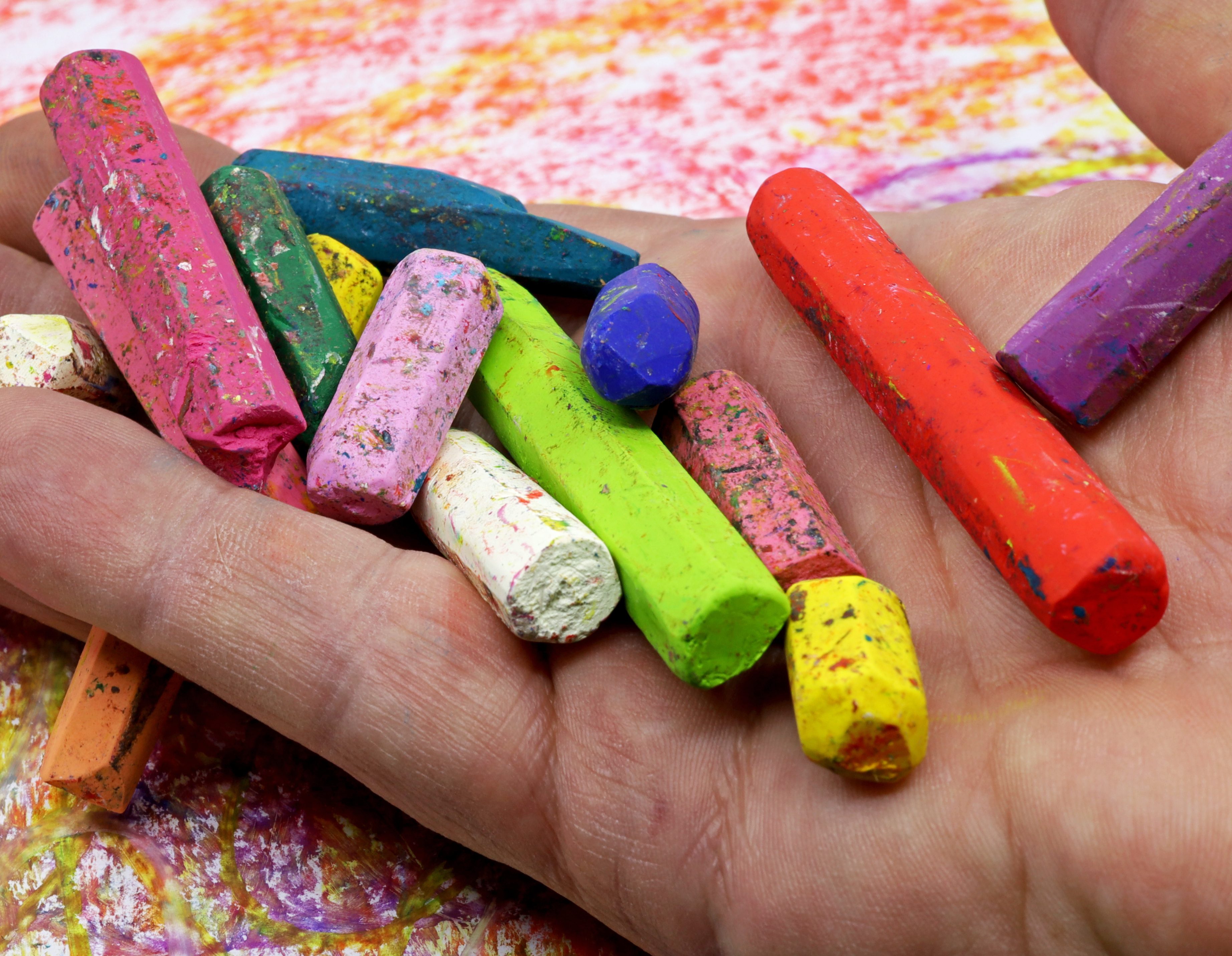 Biglietto di San Valentino fai-da-te: il metodo con i pastelli a cera ...